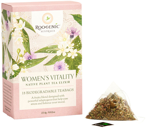 Roogenic Women's Vitality x 18 Tea Bags – Health Co