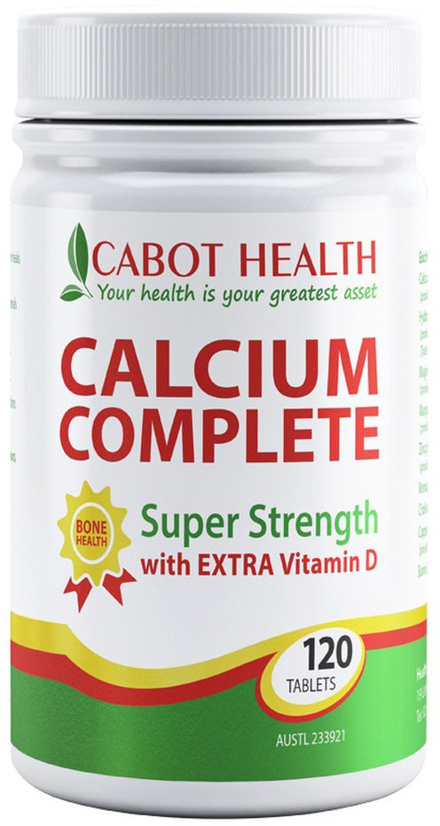 Cabot Health Calcium Complete 120 Tablets – Health Co