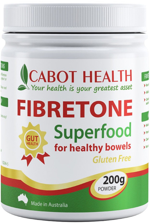 Cabot Health Fibretone Powder Neutral 200g – Health Co