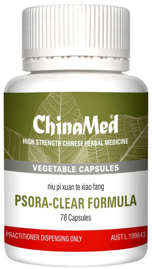 ChinaMed Psora Clear Formula 78 Capsules – Health Co