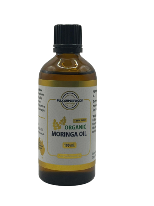 Organic Moringa Oil by Bulk Super Foods – Health Co