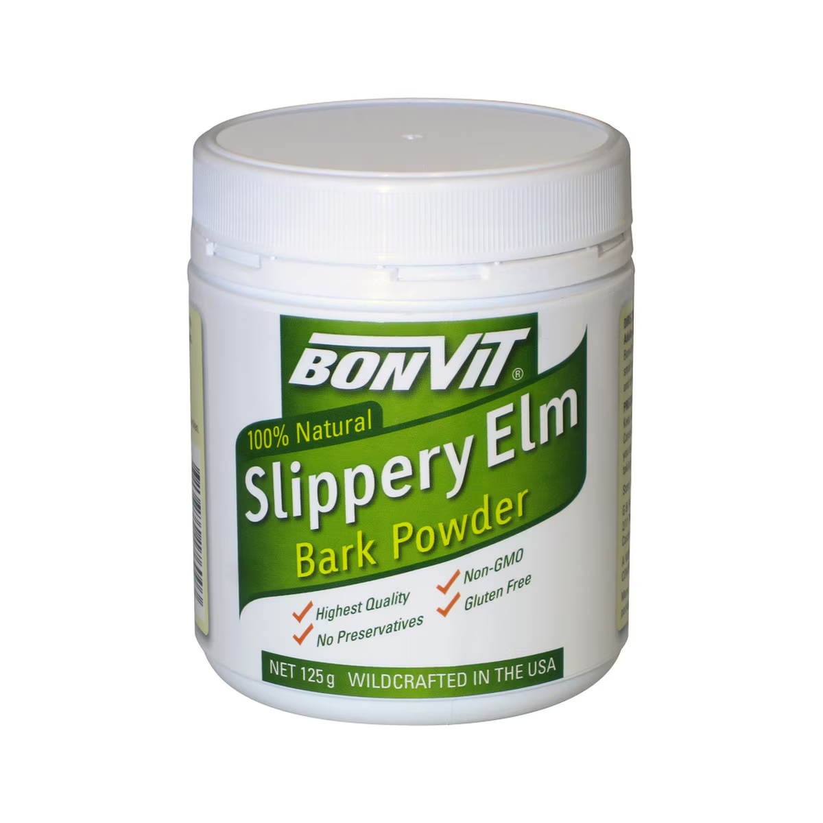 Bonvit 100% Natural Slippery Elm Bark Powder 125g – Health Co