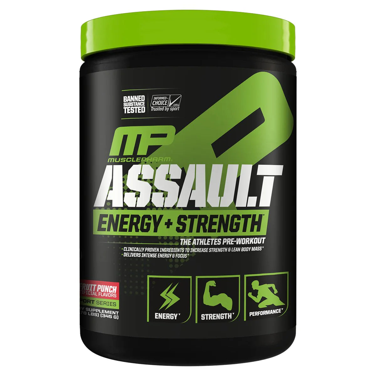 MusclePharm Assault Sport 30 Serve – Health Co