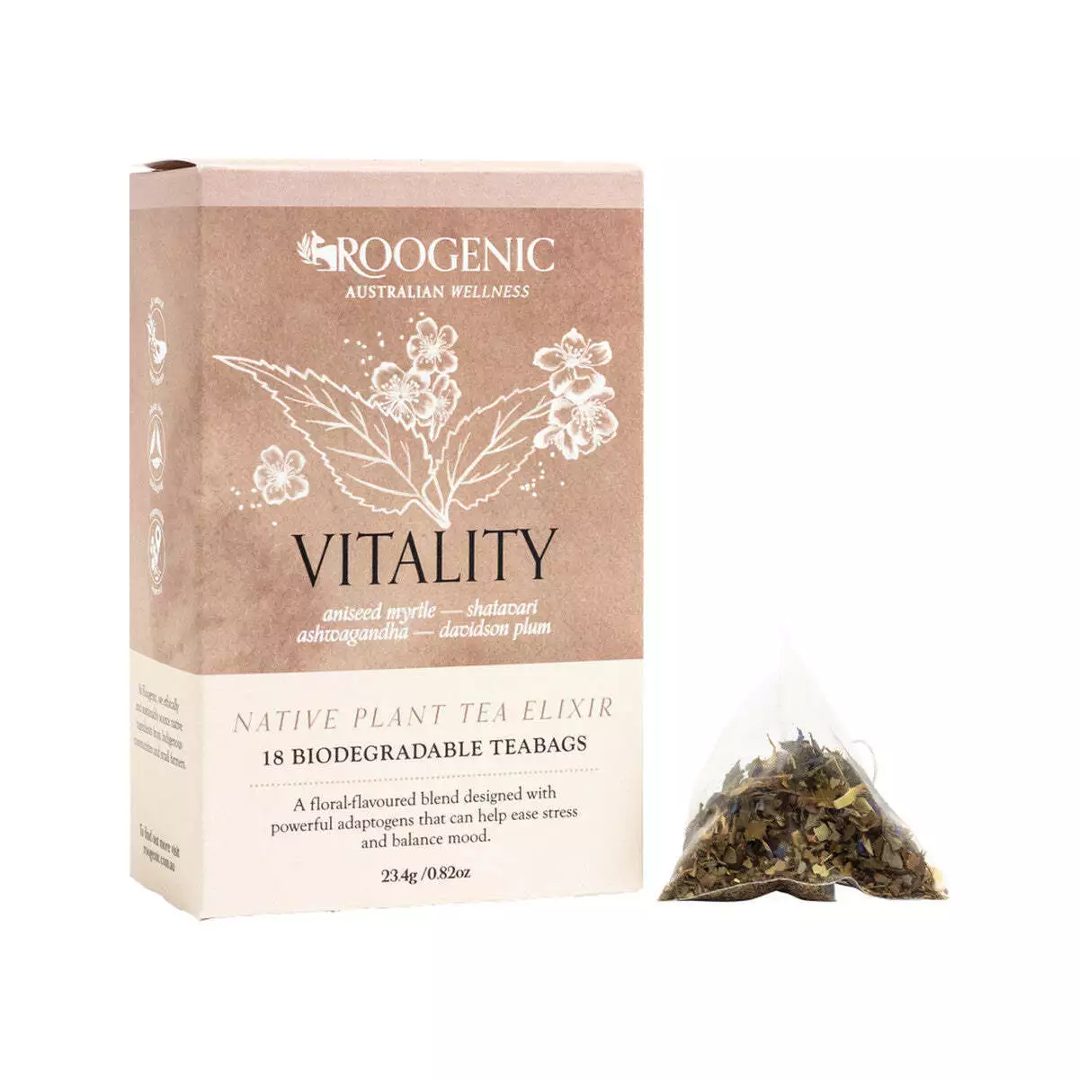 Roogenic Vitality x 18 Tea Bags – Health Co
