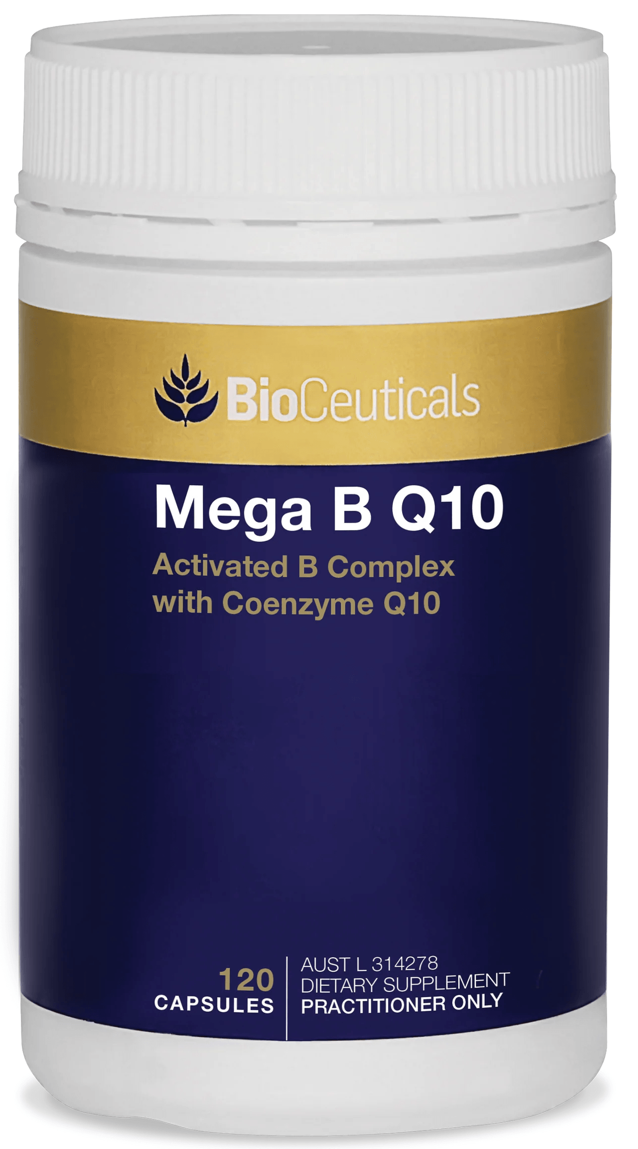 Bioceuticals Mega B Q10 120 Capsules – Health Co