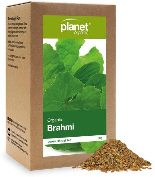 Planet Organic Brahmi Organic Loose Herbal Tea 50g – Health Co