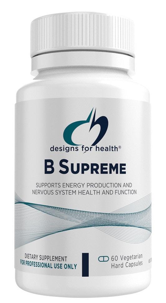 Designs For Health B Supreme Capsule – Health Co