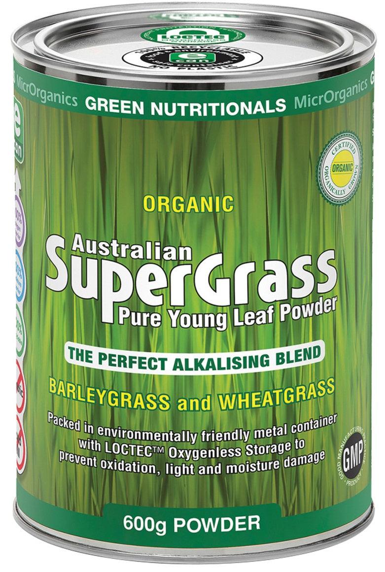 Green Nutritionals Organic Australian SuperGrass Powder – Health Co