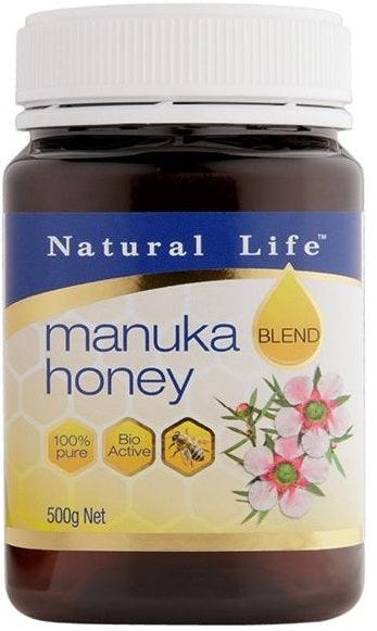 Natural Life Manuka Honey Blend 500g – Health Co