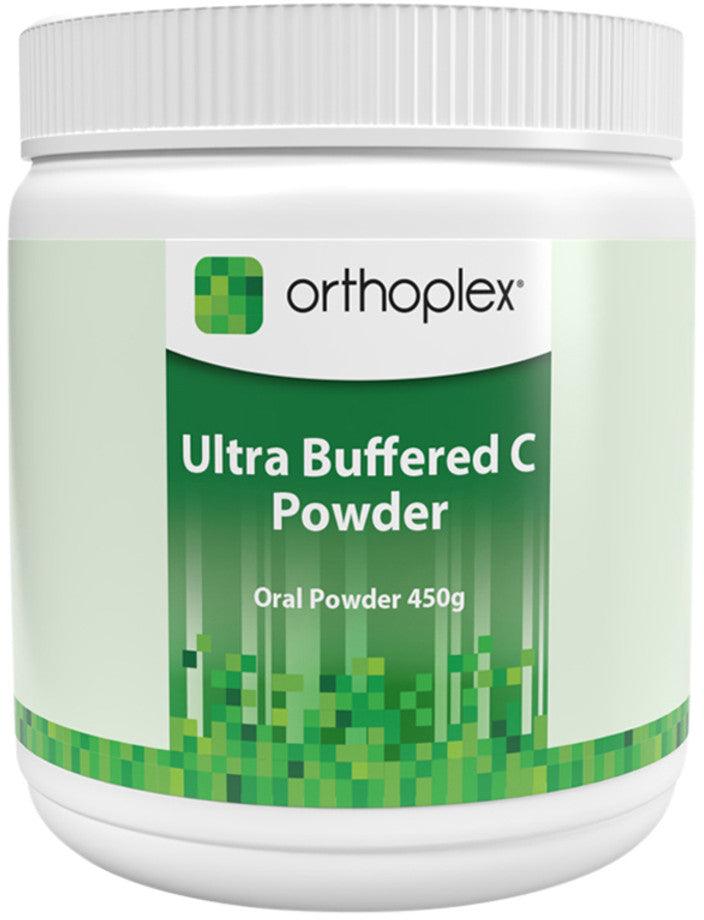 Orthoplex Green Ultra Buffered Vitamin C Powder 450G – Health Co