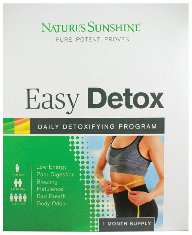 Nature sunshine Easy Detox (Daily Detoxifying Program) – Health Co