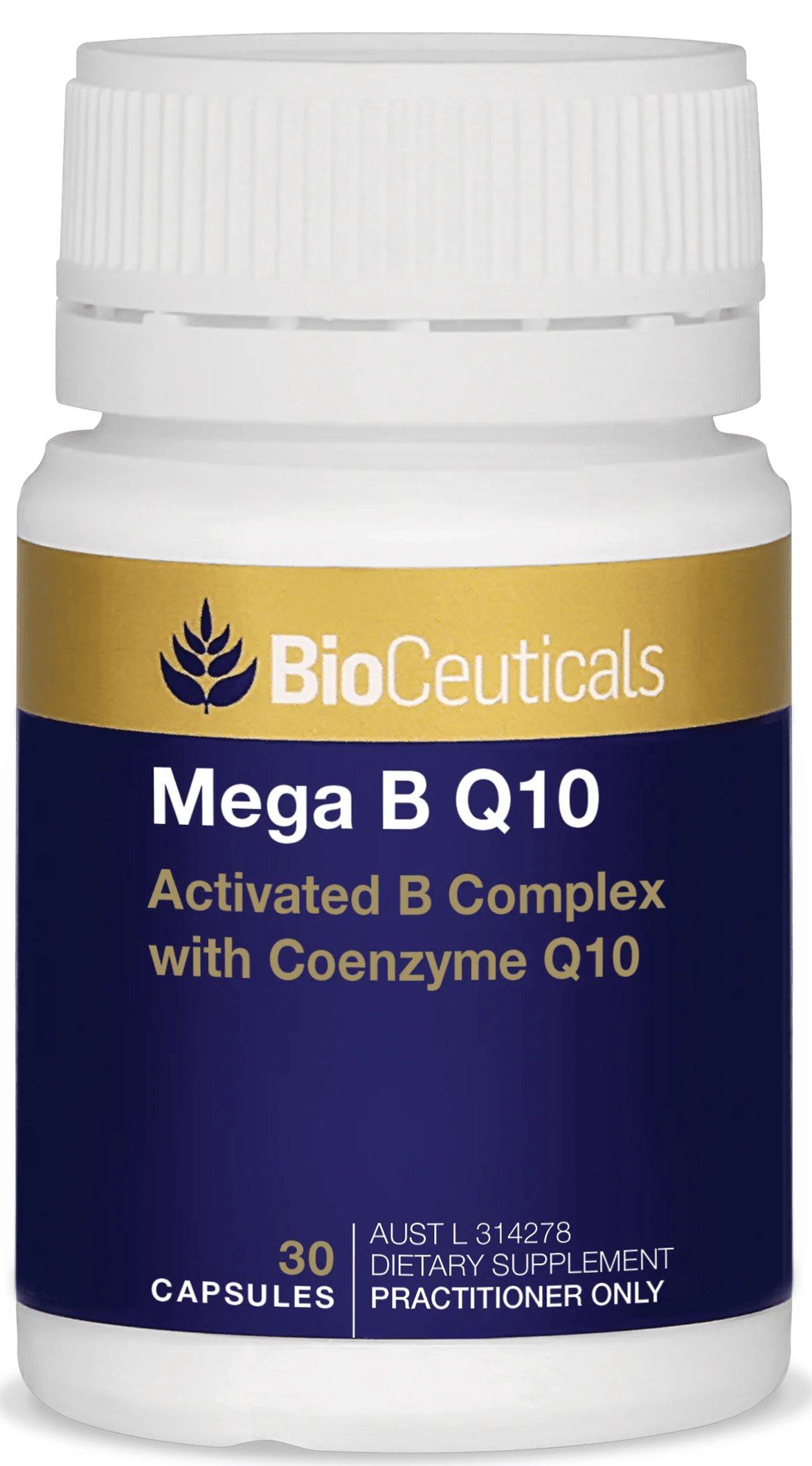 Bioceuticals Mega B Q10 30 Capsules – Health Co